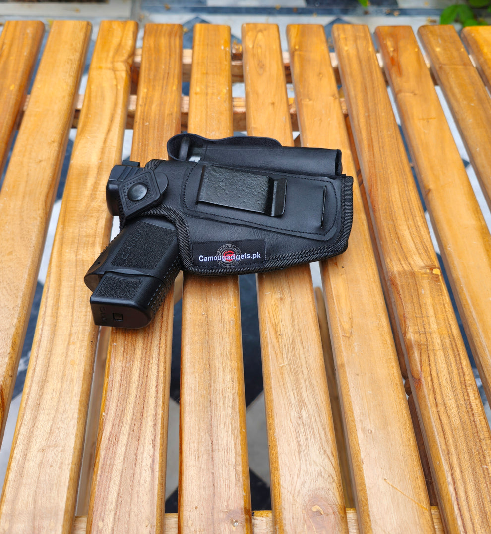 Black leather clipper (inner/outer) – Camouflage Gadgets